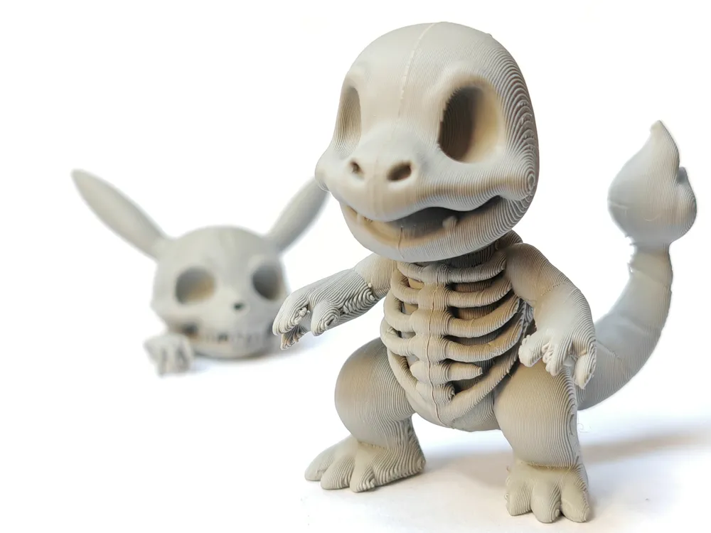 Charmander Pokémon Skeleton – Fossil Edition by billy_1411 MakerWorld ...