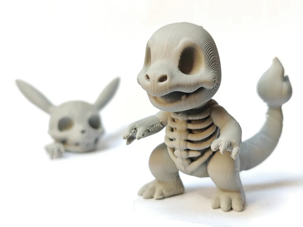 Charmander Pokémon Skeleton – Fossil Edition by billy_1411 MakerWorld ...