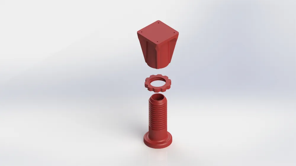 Adjustable table leg by LIVIU_M MakerWorld: Download Free 3D Models