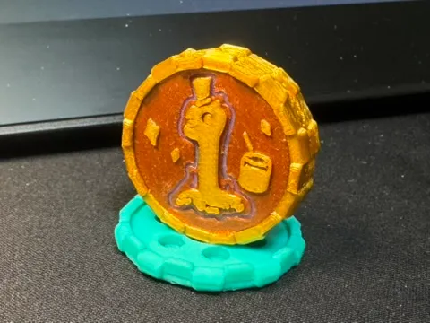 Click-clack Coin Fidget Toy with Lord of the Mysteries Insignia by user ...