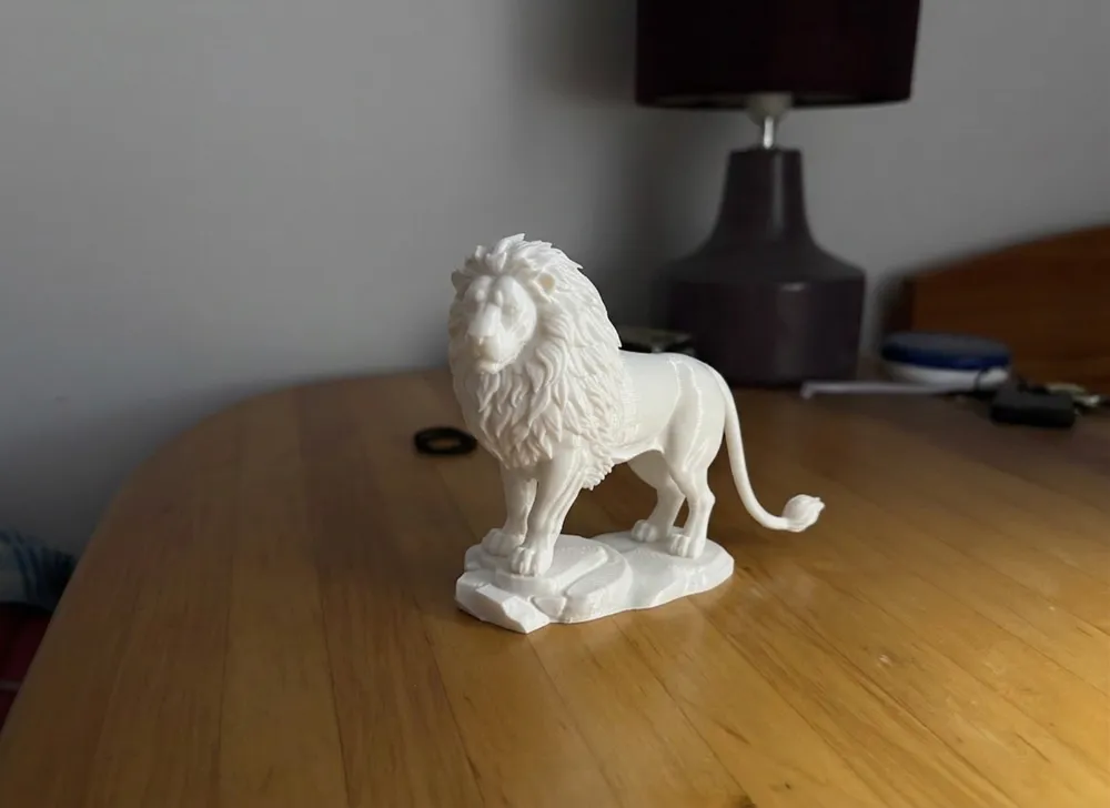 Metro-Goldwyn-Mayer Lion Inspired 3D Model - Free 3D Print Model ...