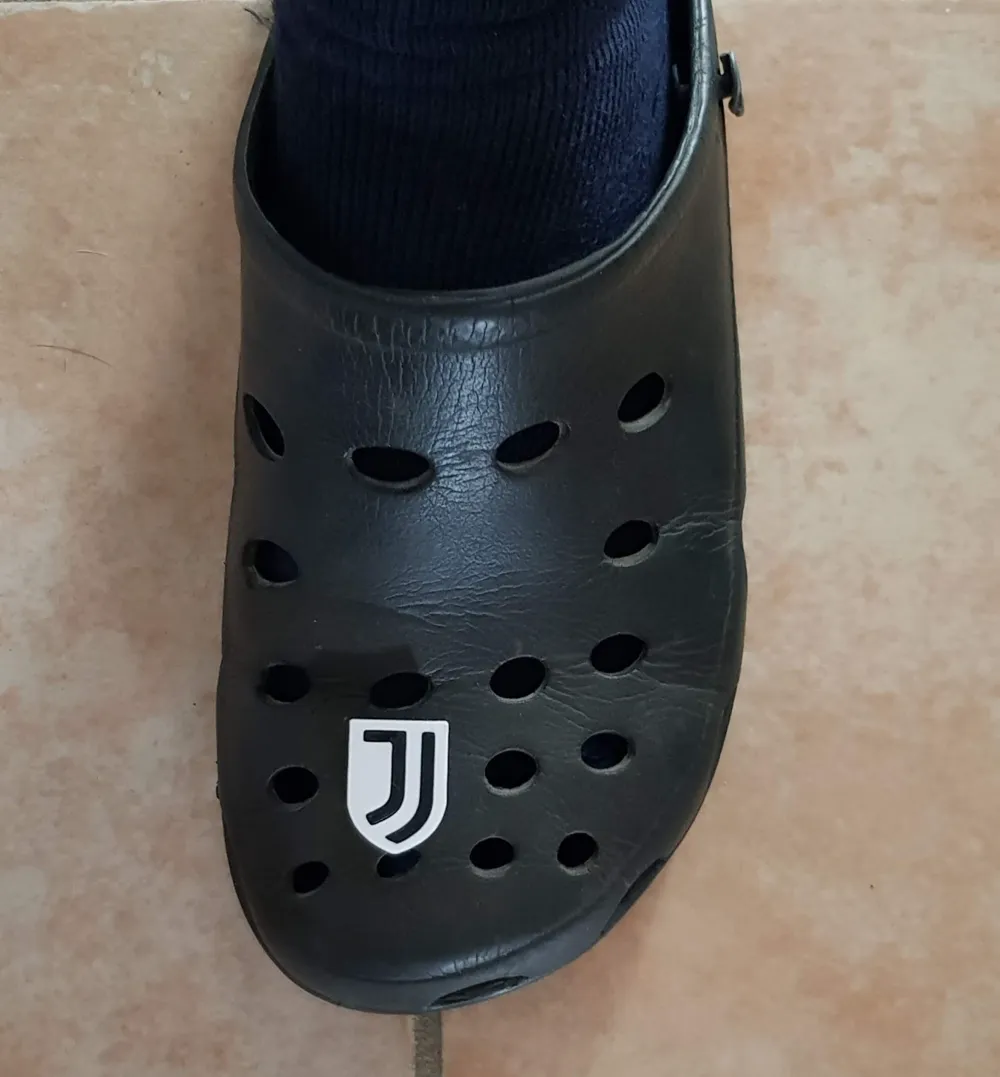 Juventus logo Crocs Charm by Luca Donato - MakerWorld