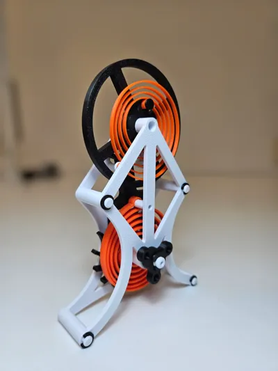 Swiss Escapement Mechanism – Spring-Loaded by Its On My Mind MakerWorld ...