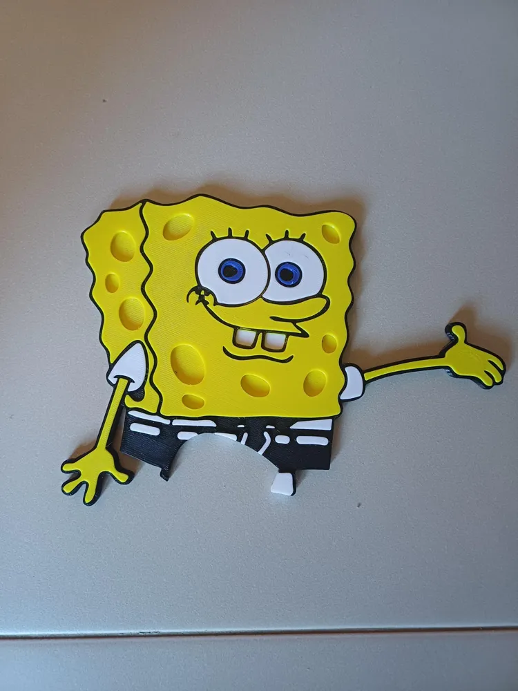 Door frame "SpongeBob" by JajaaMakerWorld: Download Free 3D Models