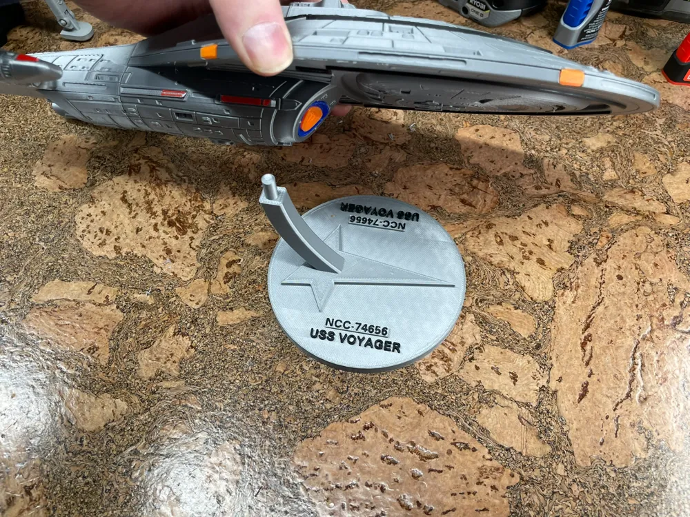 Smaller Stand for any Martin Taichl Star Trek Remixed by Patrickitron MakerWorld: Download Free ...