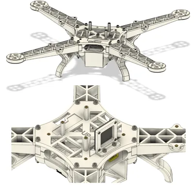 Fully Functional 3D-Printed Drone - Free 3D Print Model - MakerWorld