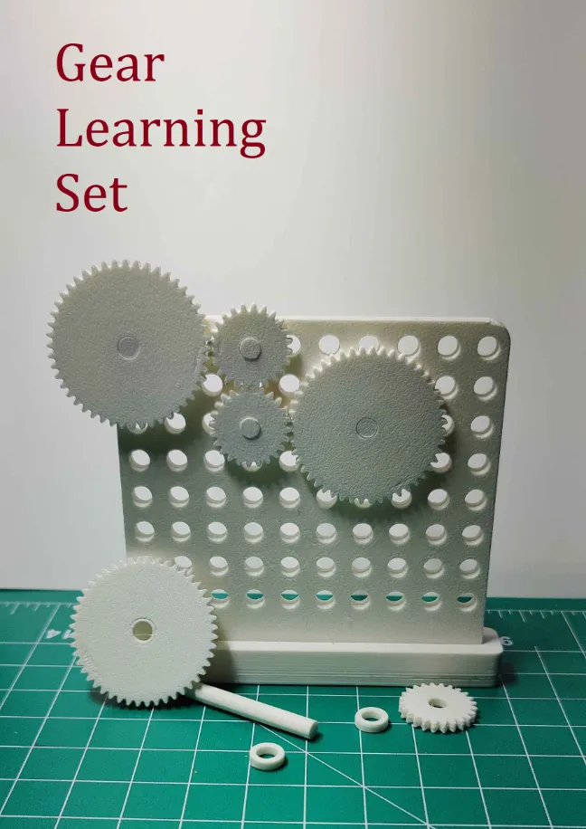 Gear Learning Set by Plum MakerWorld: Download Free 3D Models