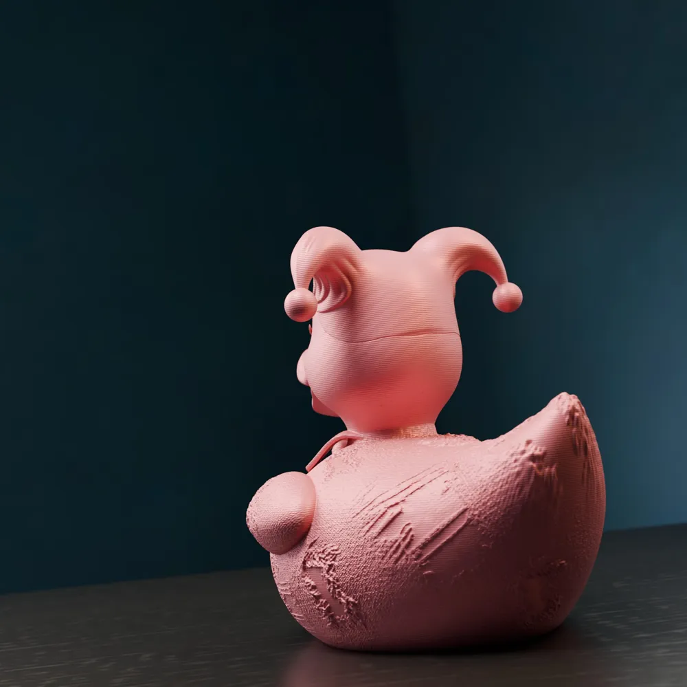 Harley Quinn Duck - DC Universe - Free 3D Print Model - MakerWorld
