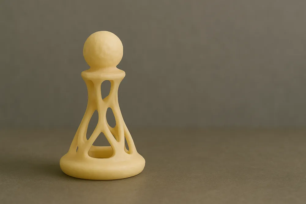 Voronoi "Pawn" - chess piece - Free 3D Print Model - MakerWorld