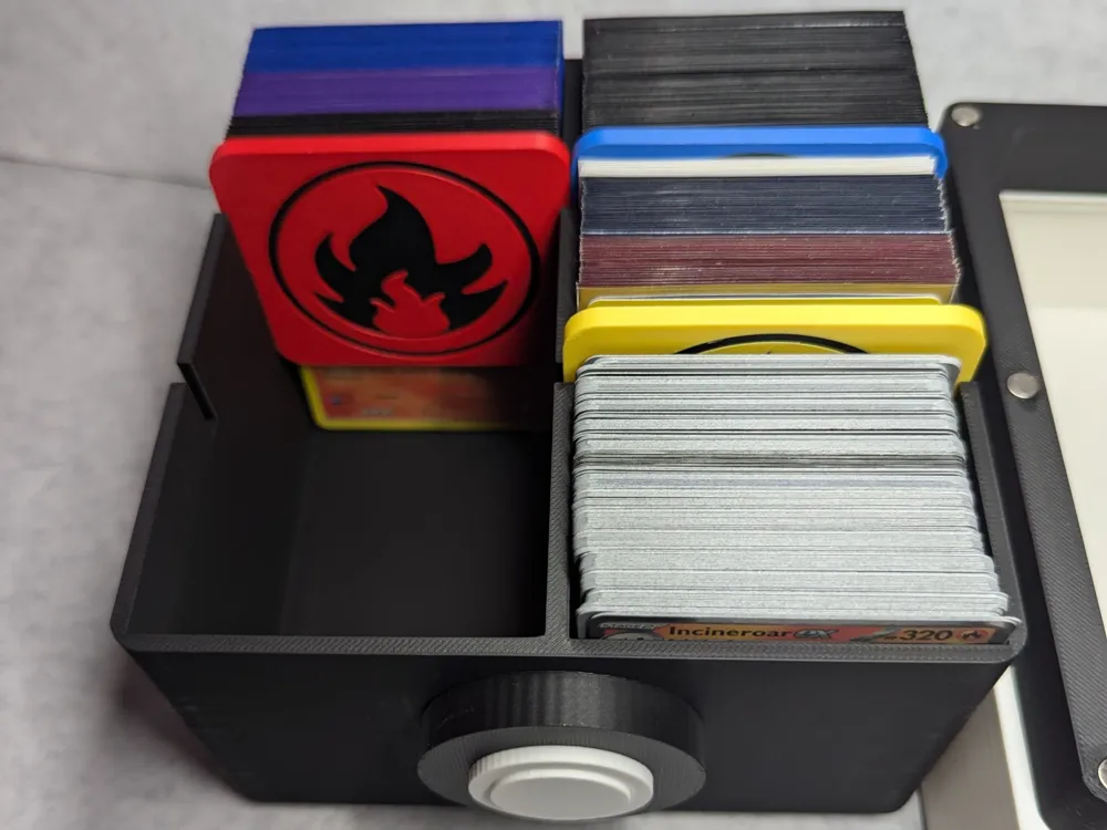 PokeBox V4 - PokeBall Deck Storage Box by swampi - MakerWorld