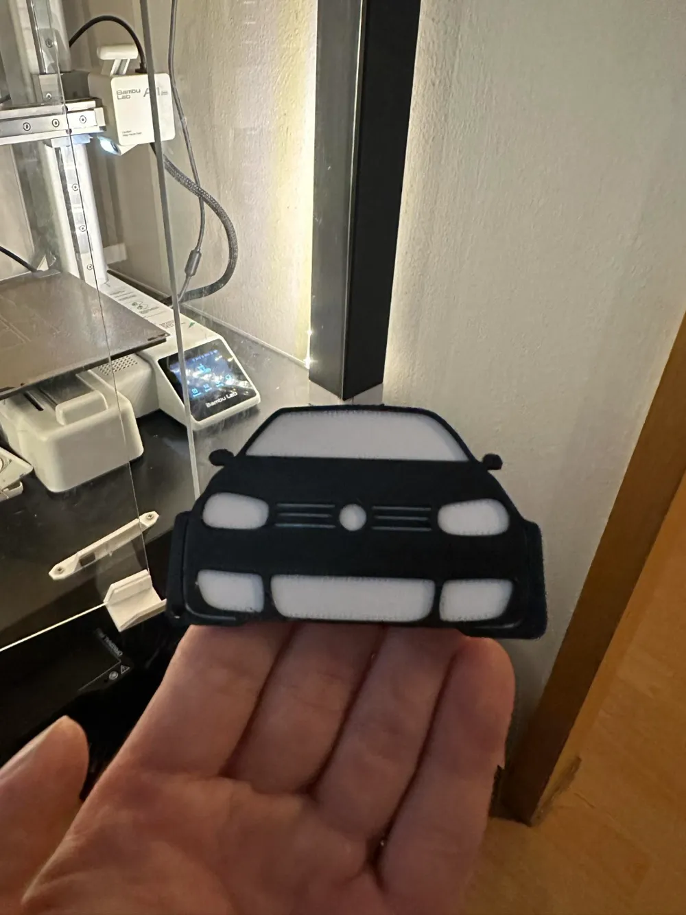 Volkswagen golf keychain two models by Kellnis3D - MakerWorld