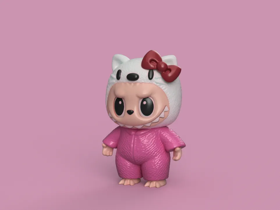 La bubu Hello Kitty Fusion by TyroneChamD MakerWorld: Download Free 3D ...