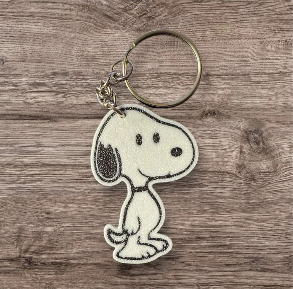 Snoopy Keychain by Munark - MakerWorld