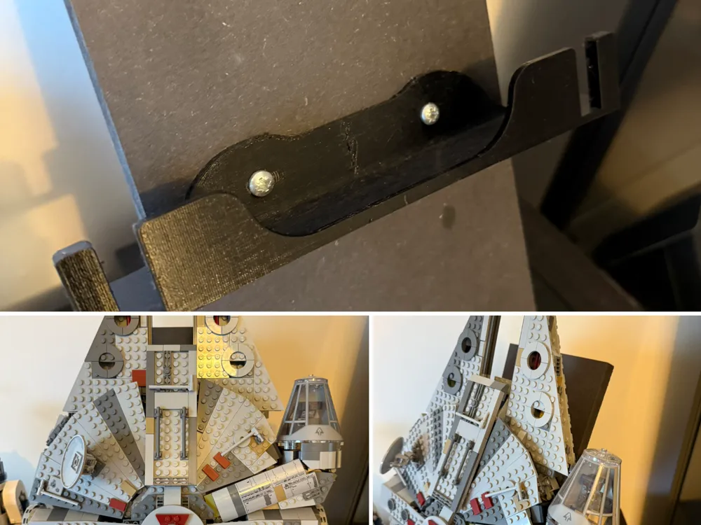 Wall mount for Millennium Falcon 75257 by Marcel - MakerWorld