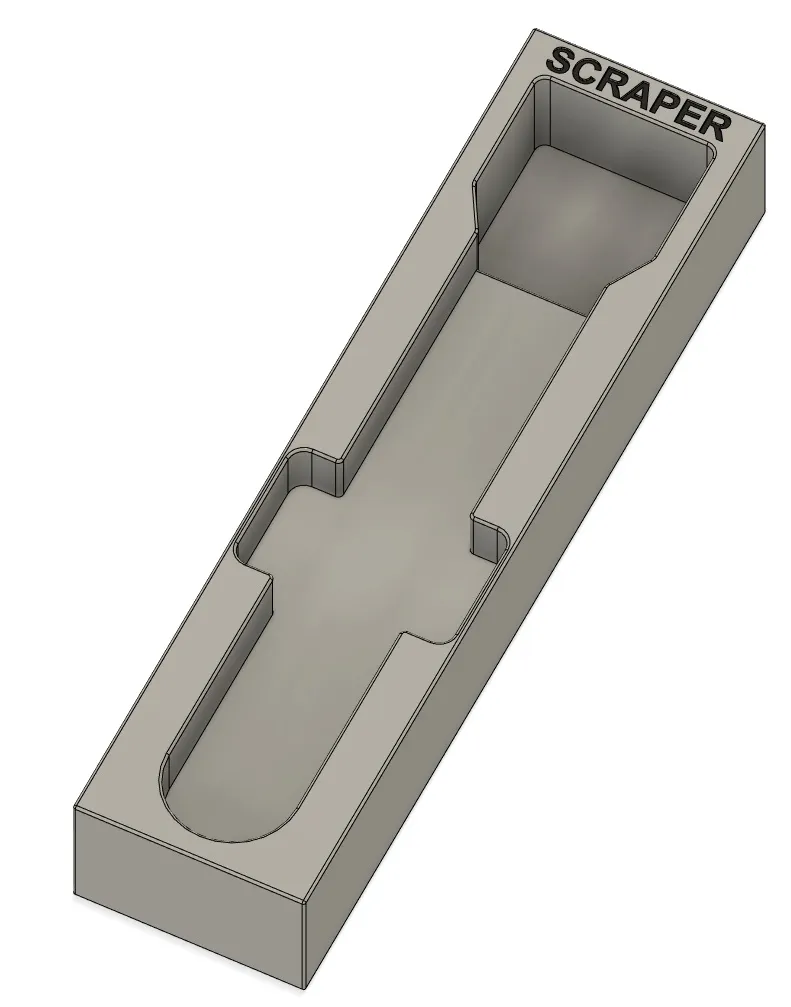 JP ModOr Bambulab scraper insert by JP Creations - MakerWorld