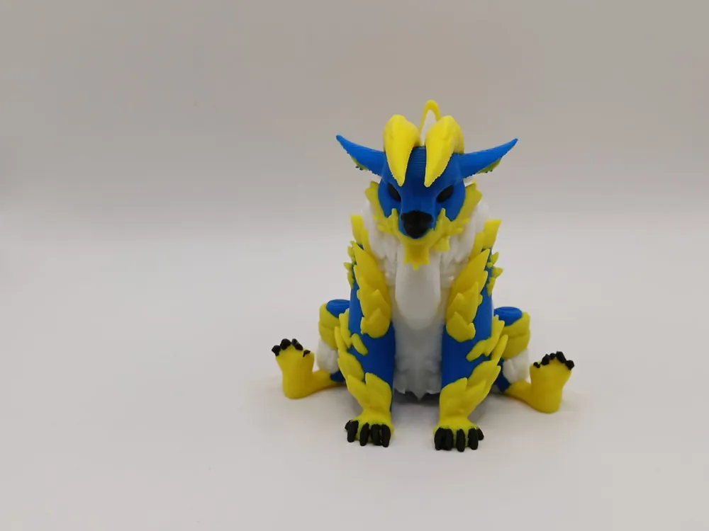 Chibi Zinogre by Aleandrus MakerWorld: Download Free 3D Models
