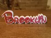 Disney Name Sign Brooklyn Kid Room Wall Decor Tag - Free 3D Print Model ...