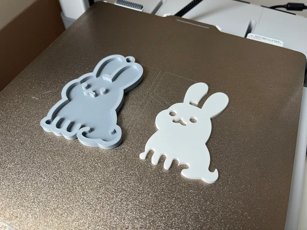 Cute Rabbit Key Tags / NFC Tags by Evan_muhaha - MakerWorld