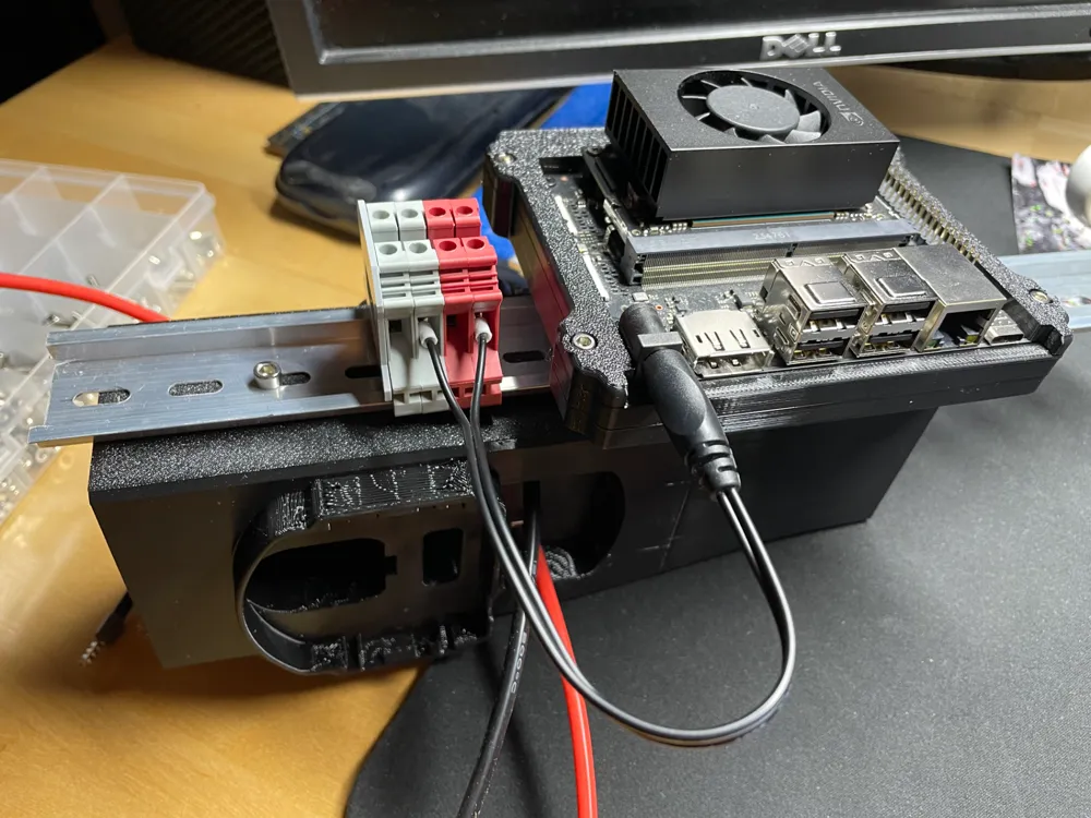 JETSON ORIN NANO CARRIER WITH DIN RAIL MOUNT by Nathan Litzinger ...