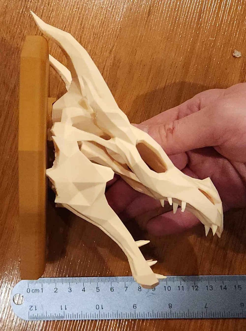 Skyrim Dragon Skull Wall Mounted Remixed by nab622 MakerWorld: Download ...