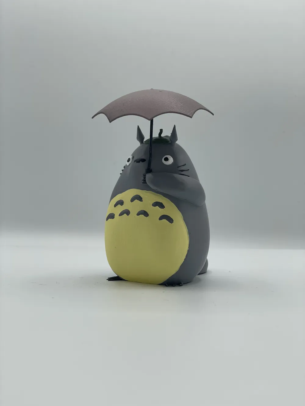 Totoro con paraguas - Modelo de impresión 3D gratuito - MakerWorld