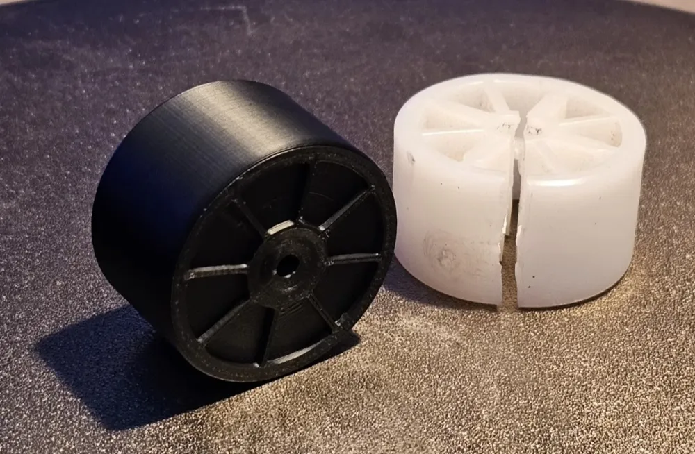 LG fridge wheel replacement by geppettodigitale - MakerWorld