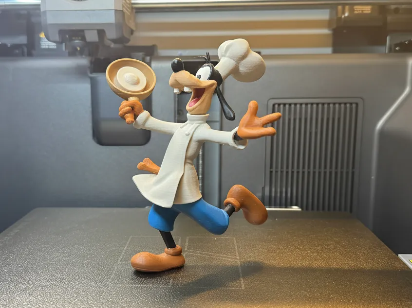 Chef Goofy - Free 3D Print Model - MakerWorld