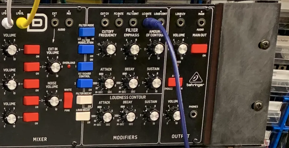 Behringer Model D - 19" rack ears Remixed by SilverXL - MakerWorld