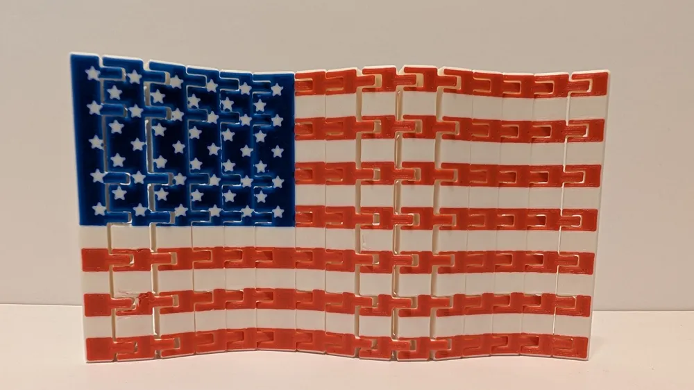 Flexible American Flag by InnovatorBeerJr MakerWorld: Download Free 3D ...