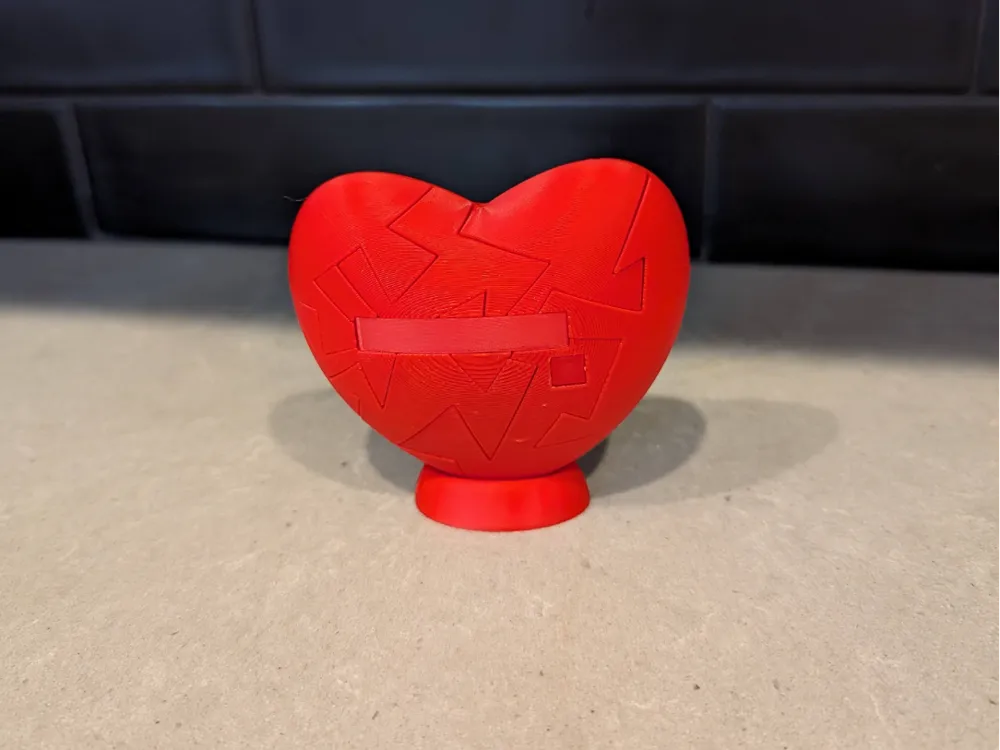 Heart 3D Puzzle by stringham - MakerWorld
