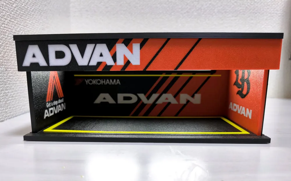 1:64 Scale Advan Diorama - Free 3D Print Model - MakerWorld