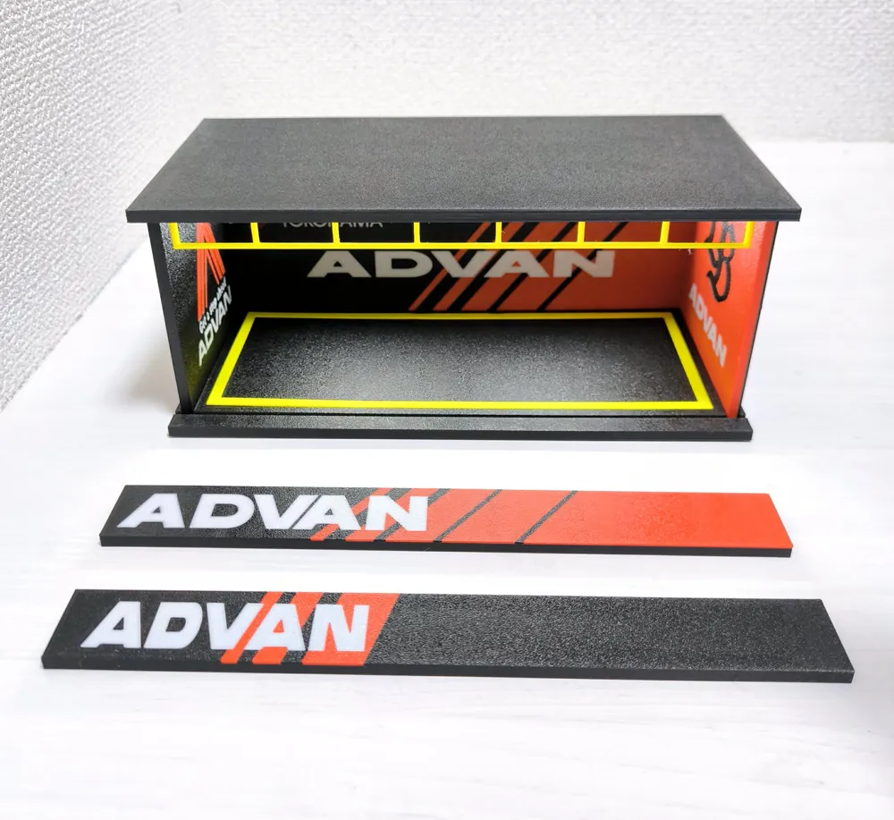 1:64 Scale Advan Diorama - Free 3D Print Model - MakerWorld
