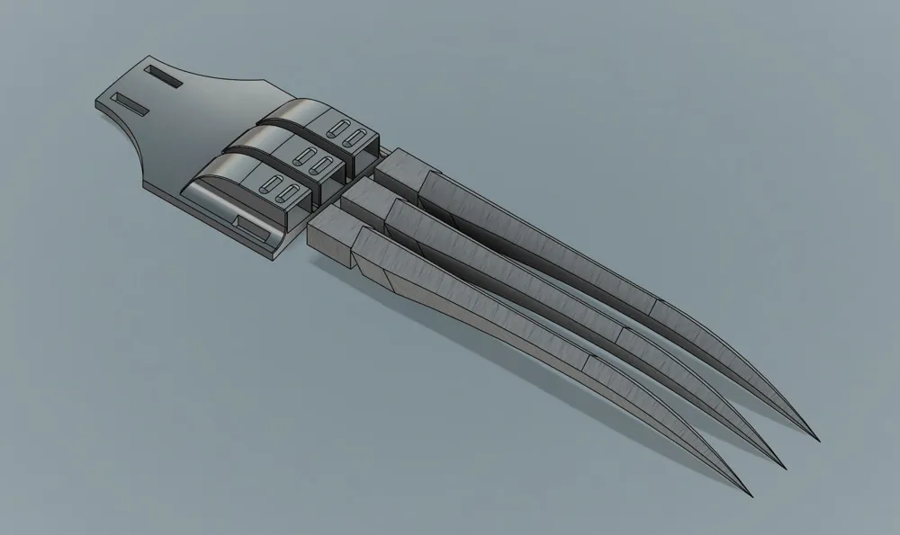 Ninja Gear Claws - Free 3D Print Model - MakerWorld