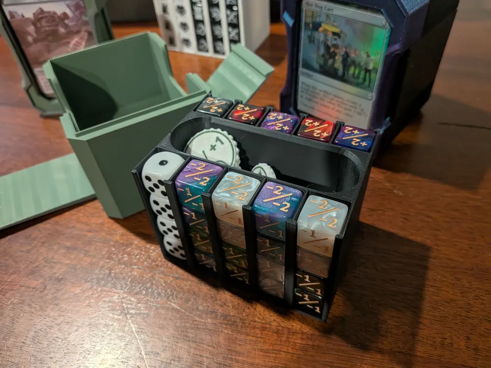 Extended Dice Inserts for SnapKeep Deckbox System Remixed by ...