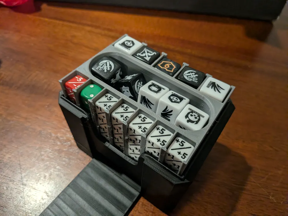 Extended Dice Inserts for SnapKeep Deckbox System Remixed by ...