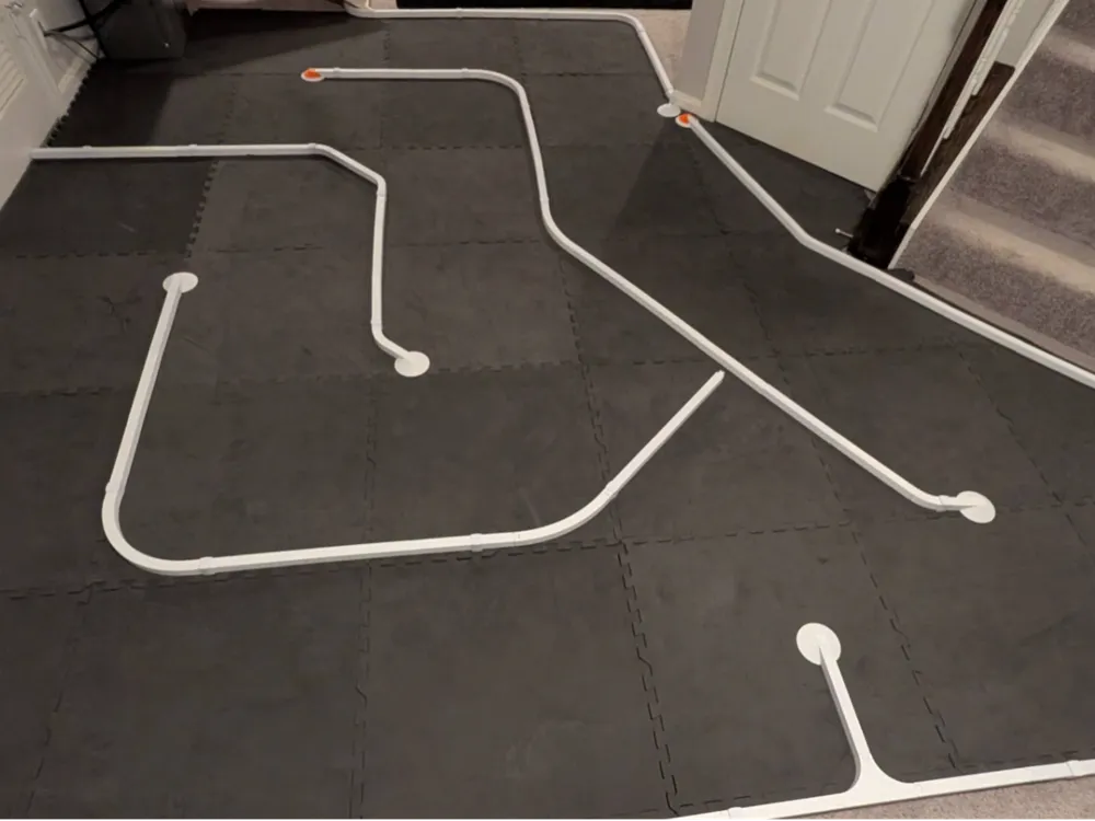 Mini Z-Micro B/T 1/28 RC Track Border System - Free 3D Print Model ...