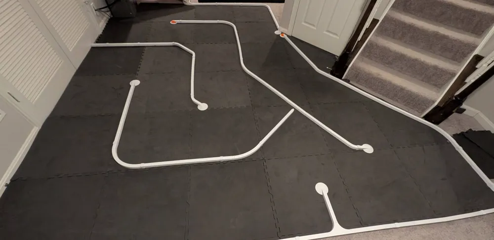 Mini Z-Micro B/T 1/28 RC Track Border System - Free 3D Print Model ...