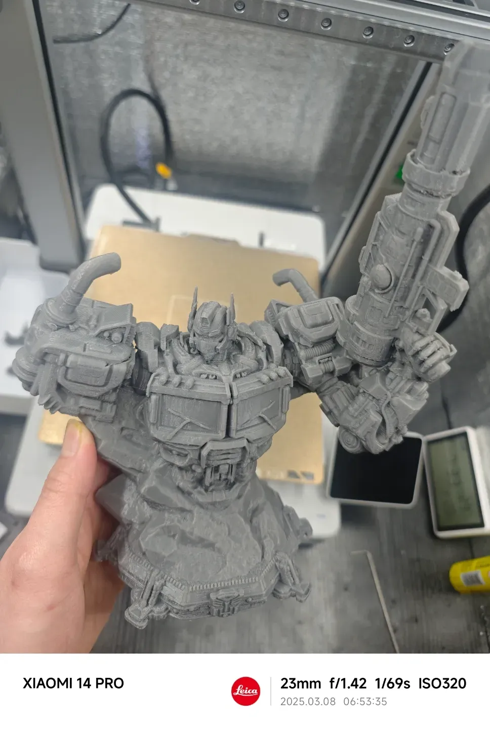 The Internet's Most Handsome and Powerful Optimus Prime Bust Model Figure - Free 3D Print Model ...