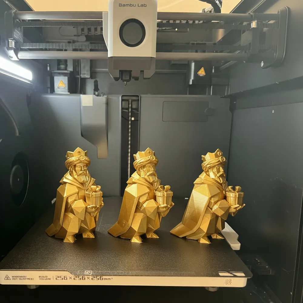 Geometric Wise Men - Nativity Decor by Rubeus MakerWorld: Download Free ...
