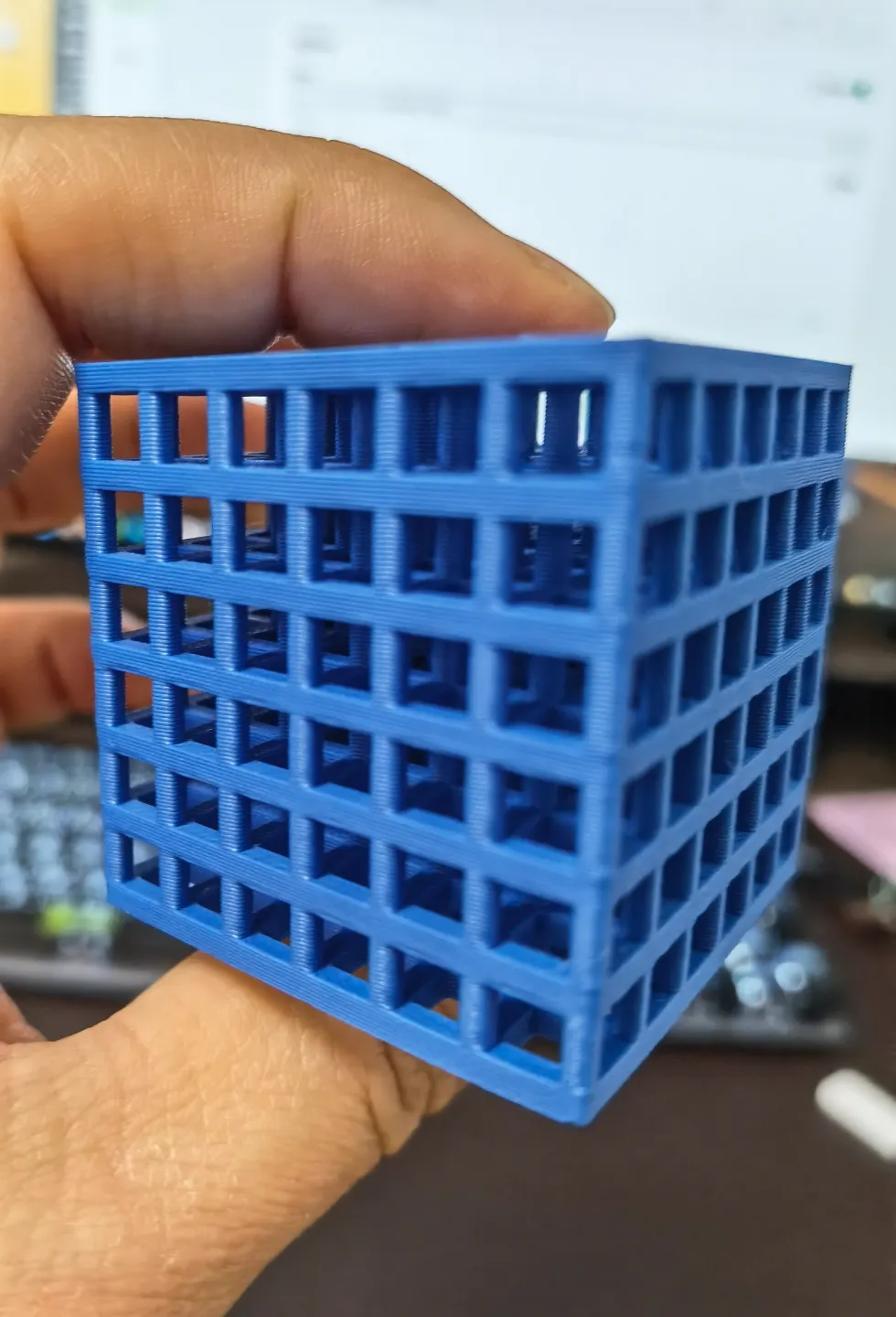 Matrix Skeleton Cube 矩阵镂空立方体 by 如果设计 - MakerWorld