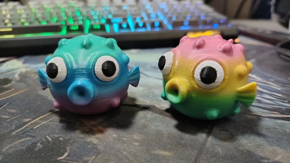 Super Cute Ocean Animal Desk Toys | 15 Designs - Free 3D Print Model ...