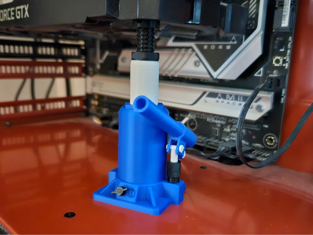 Bottlejack GPU Holder - Free 3D Print Model - MakerWorld