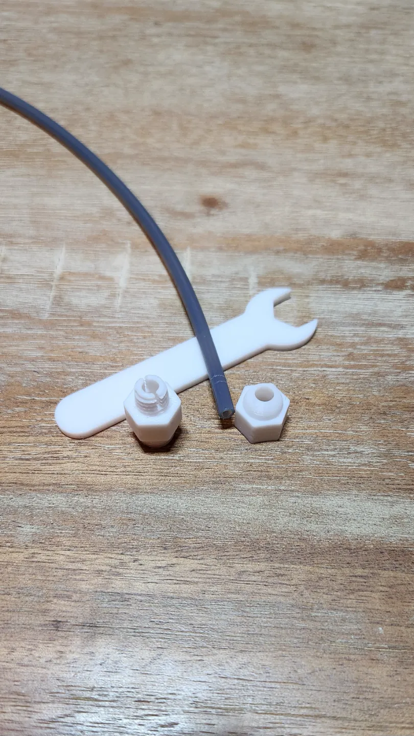 PC4-M10 PTFE Tube Connector Replacement - Free 3D Print Model - MakerWorld