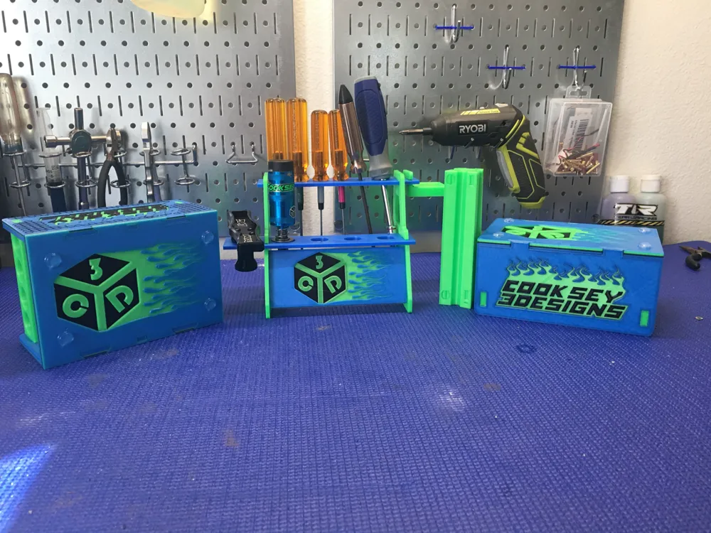 Modular 8th Scale RC Car Stand by ChefCookster - MakerWorld