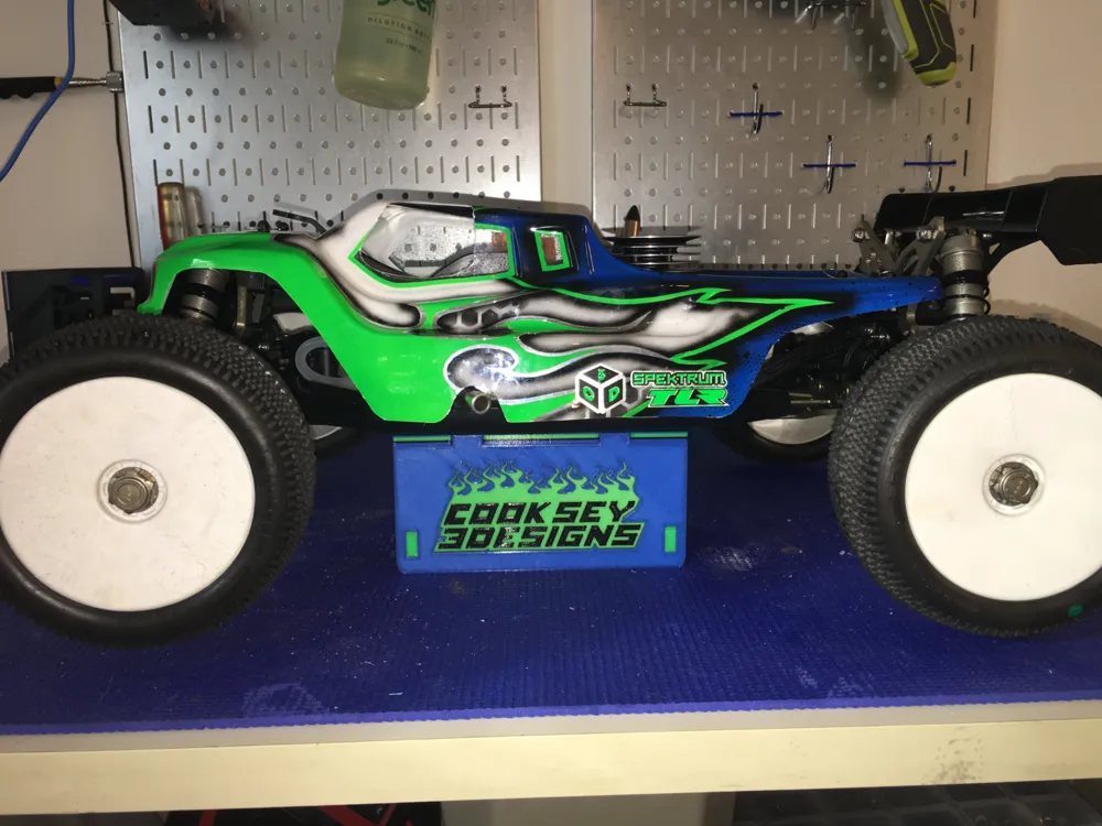 Modular 8th Scale RC Car Stand by ChefCookster - MakerWorld