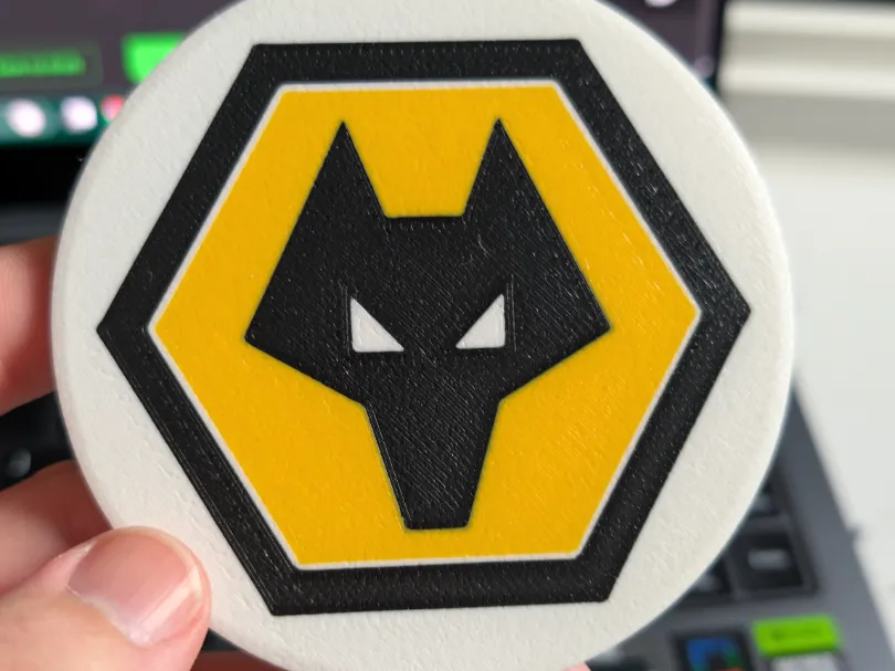 Wolves coaster - Free 3D Print Model - MakerWorld