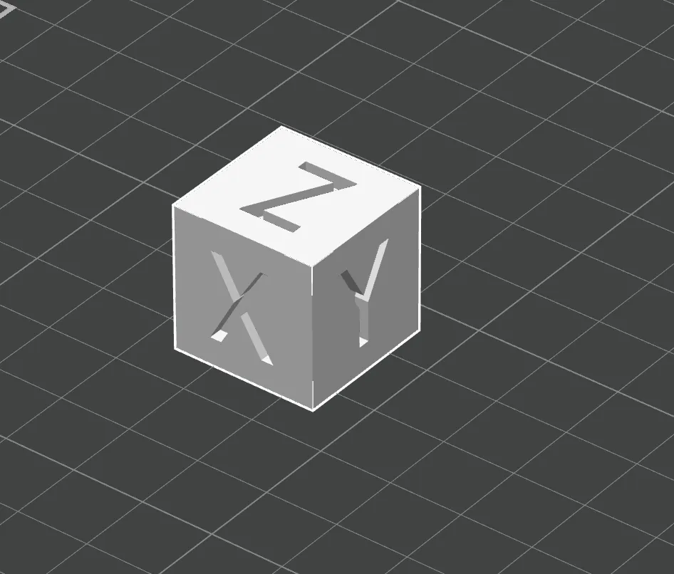 XYZ 20mm Calibration Cube by Minas_Elef - MakerWorld