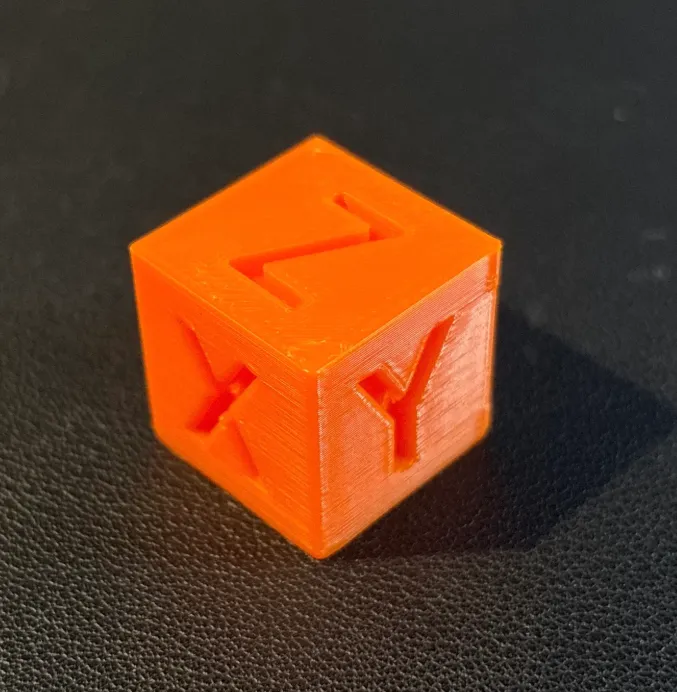 XYZ 20mm Calibration Cube by Minas_Elef - MakerWorld