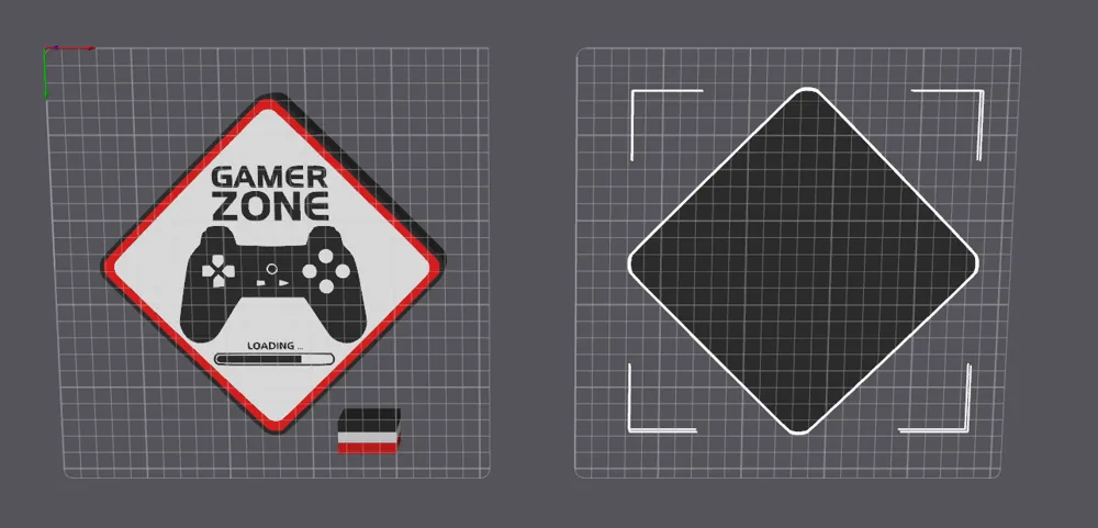 Gamer Zone Lightbox by schuberth.bernhard - MakerWorld