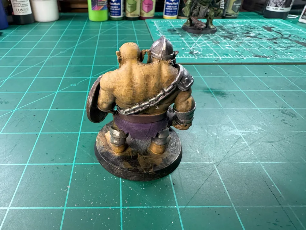Ettin Two-Head Giant: DnD / D&D / Pathfinder Mini by PlayerX MakerWorld ...